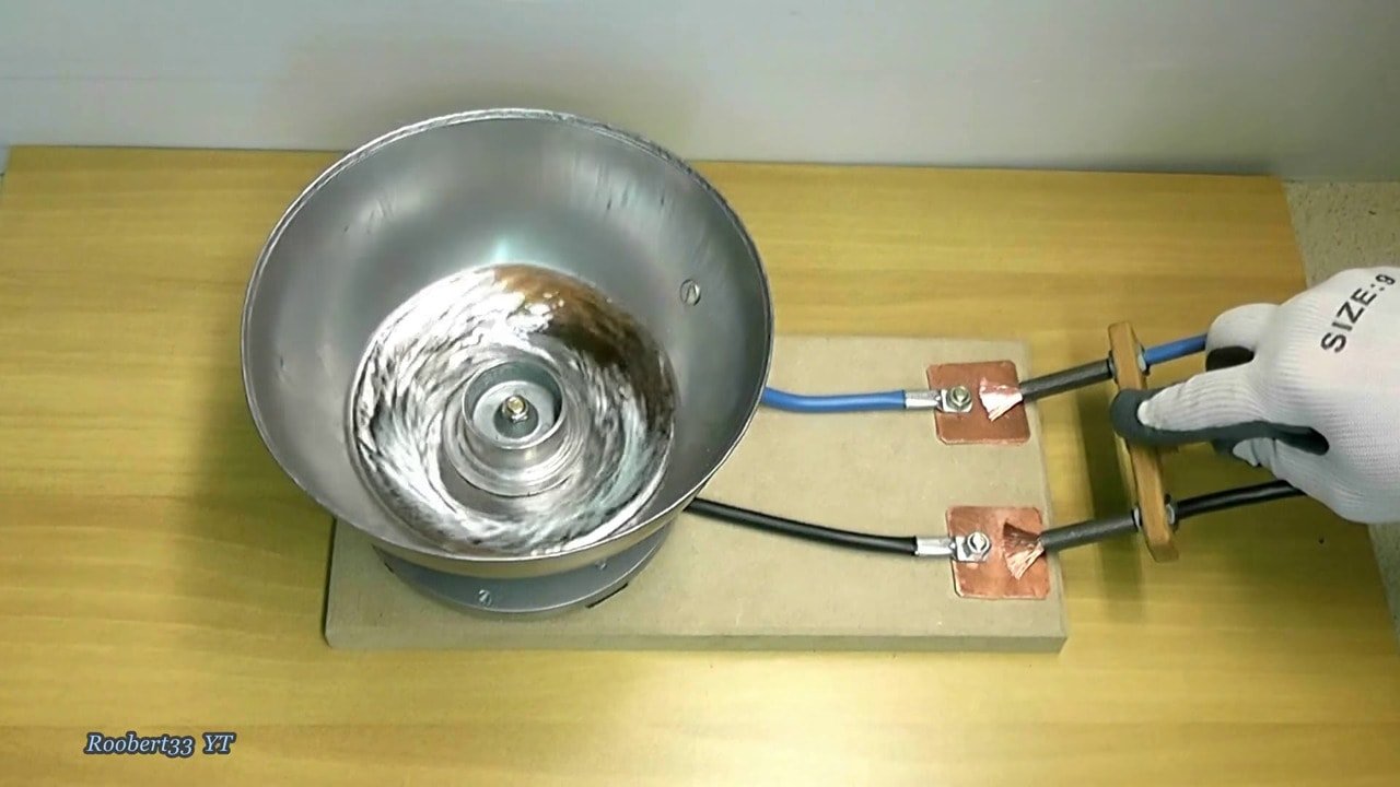 Mercury vortex in a magnetic field – Magnetic Games