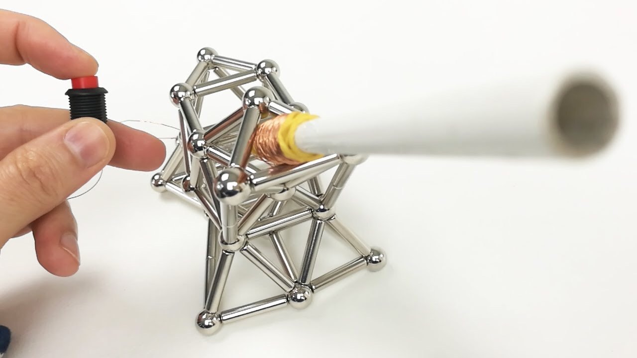 Electromagnetic Cannon | Magnetic Games – Magnetic Games