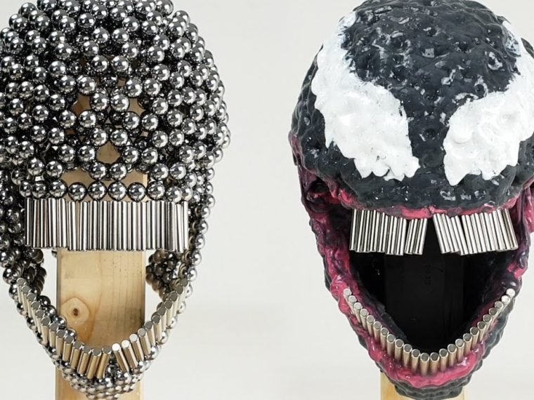 VENOM made of Magnets and Magnetic Slime | Magnetic Games – Magnetic Games
