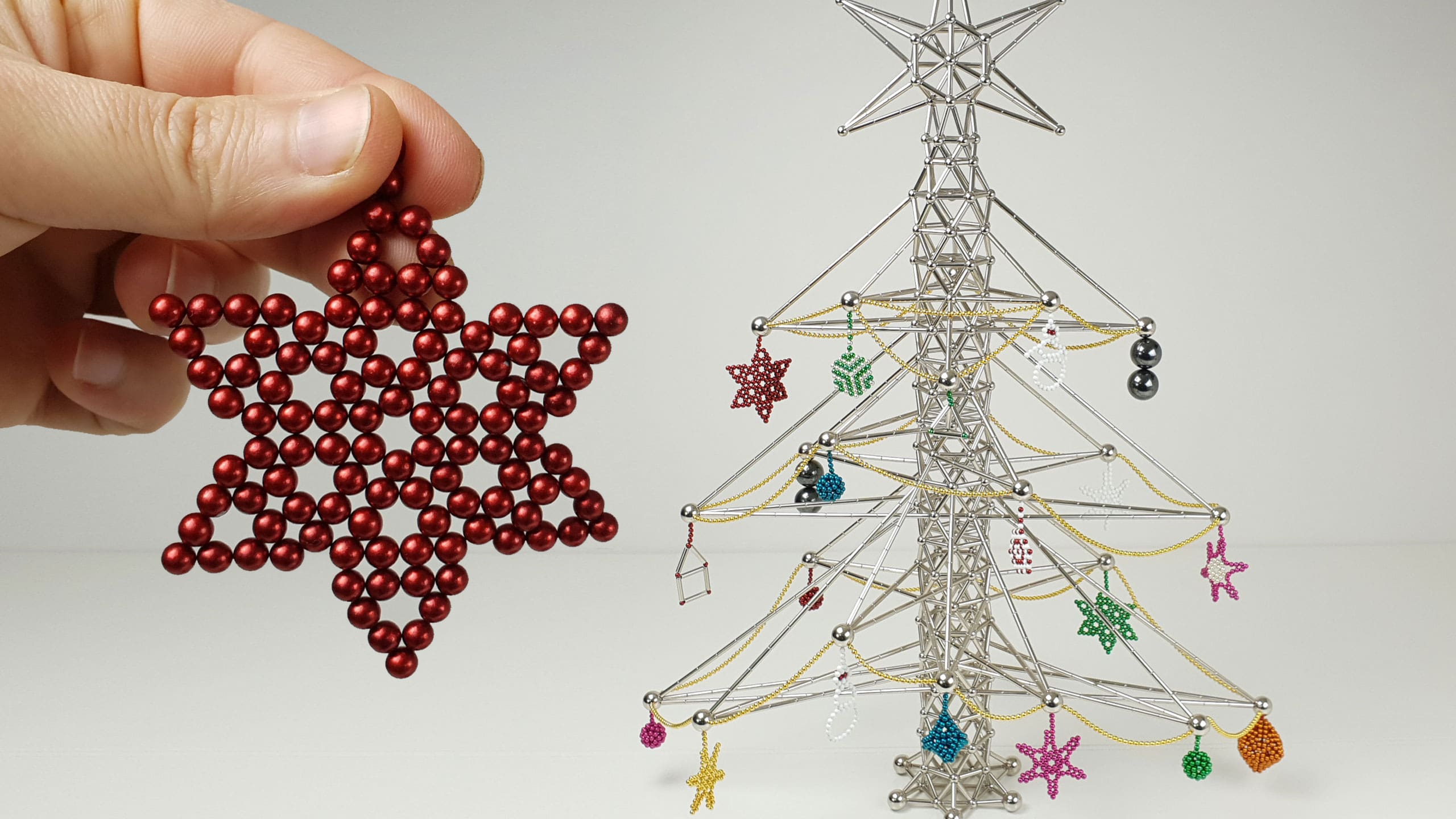 Christmas Tree made of Magnets | Magnetic Games – Magnetic Games