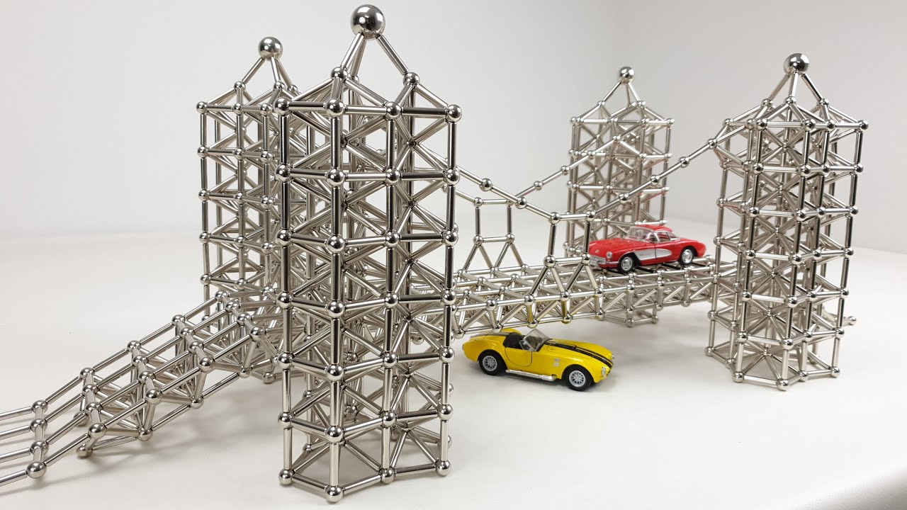 Tower Bridge made of Magnets | Magnetic Games – Magnetic Games