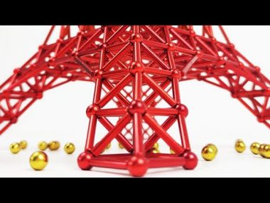 The Tokyo Tower made of magnets | Magnetic Games – Magnetic Games