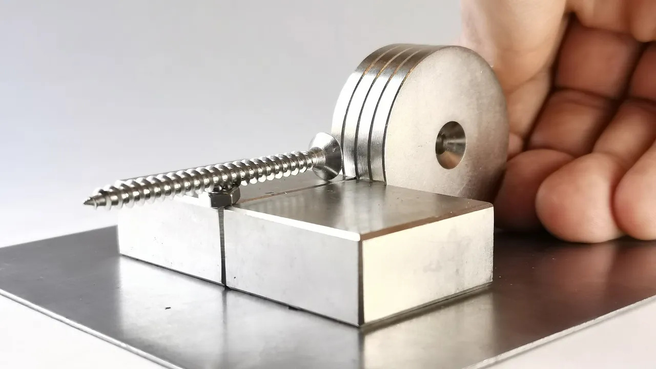 3 Magnetic Launchers in Slow Motion | Magnet Tricks & Magnetic Games ...