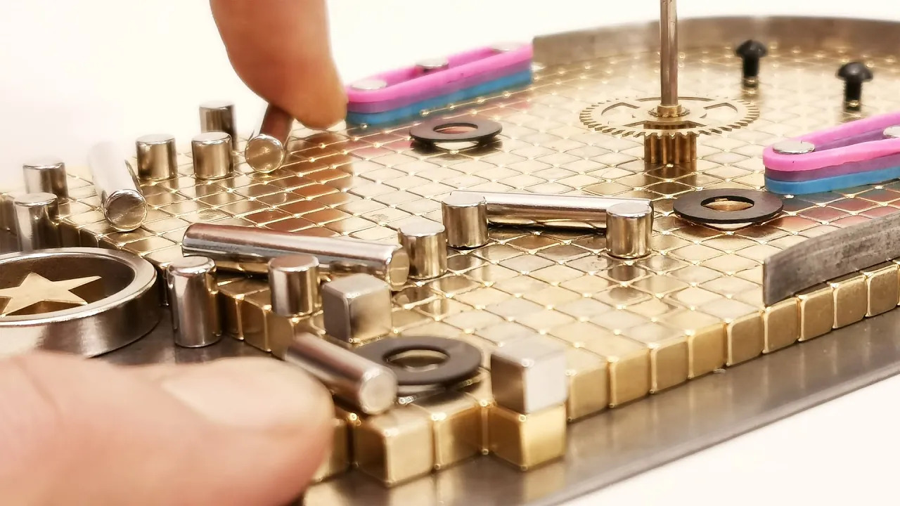 Magnetic Pinball and Fortuna DIY | Magnet Tricks & Magnetic Games ...