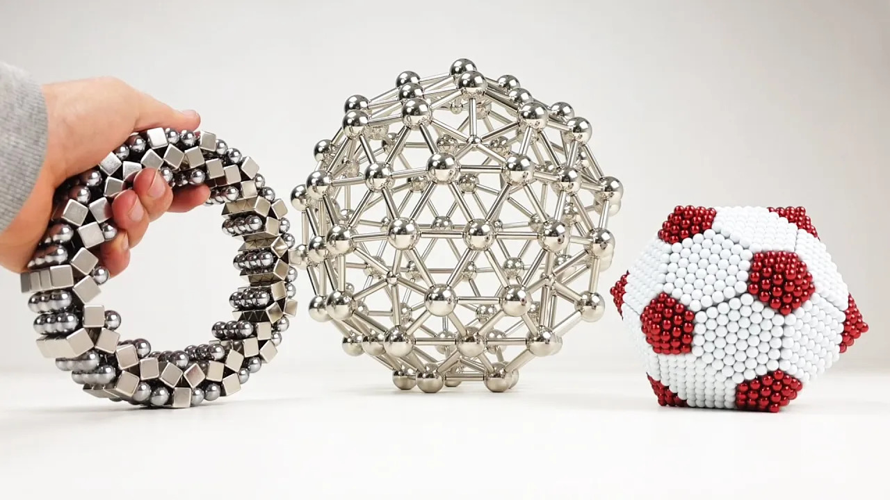 Satisfying Sculptures made of Magnets | Magnetic Games – Magnetic Games