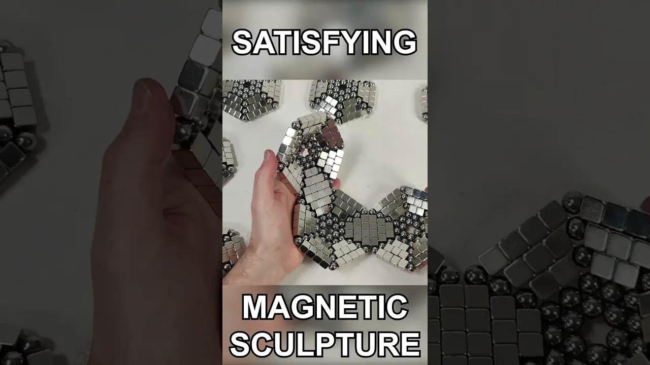 Satisfying Magnetic Sculpture – Magnetic Games