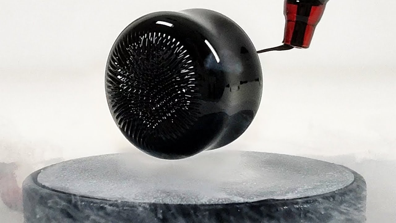 Ferrofluid Quantum Levitation #shorts – Magnetic Games