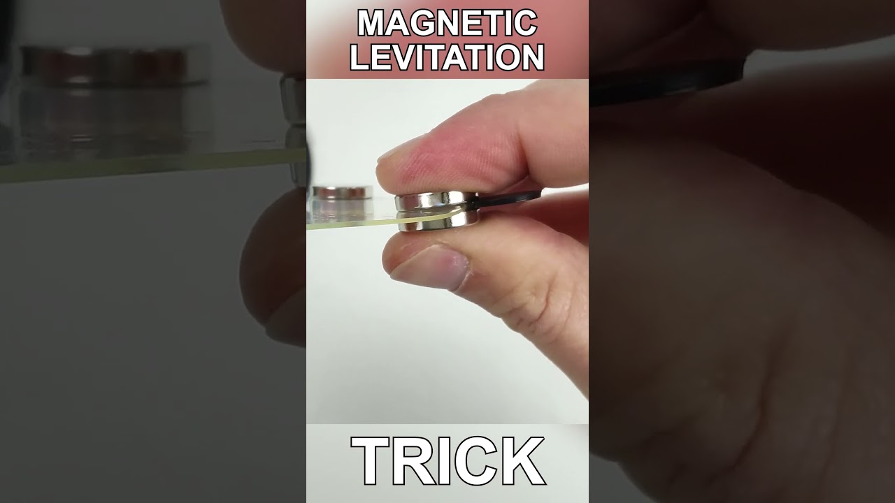 Magnetic Levitation Trick – Magnetic Games