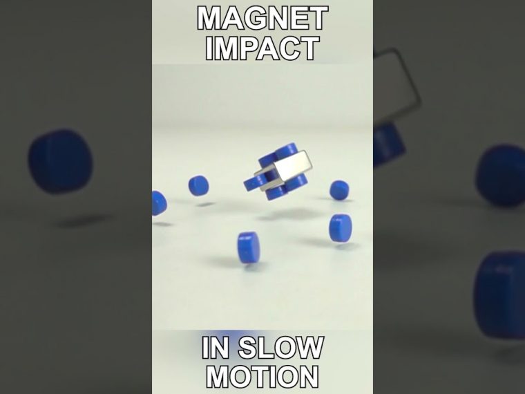 Slow Mo Magnets, Collision in Slow Motion – Magnetic Games