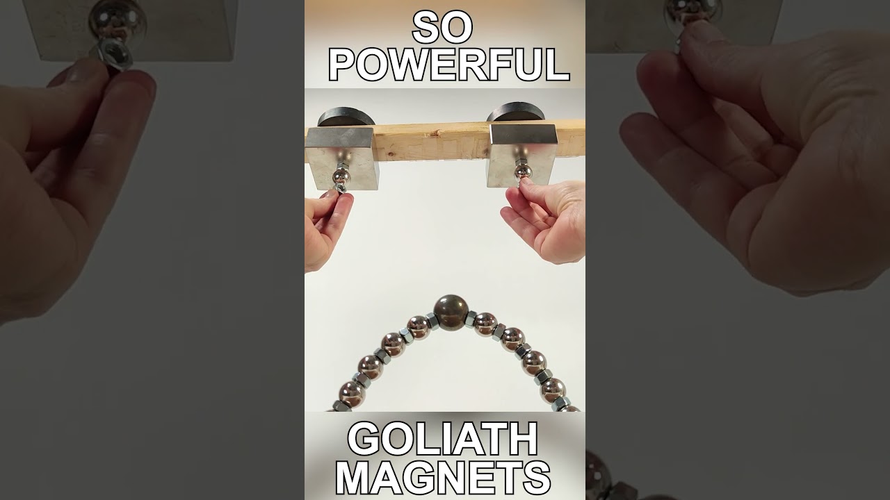 Magnetic Chain with Monster Magnets – Magnetic Games