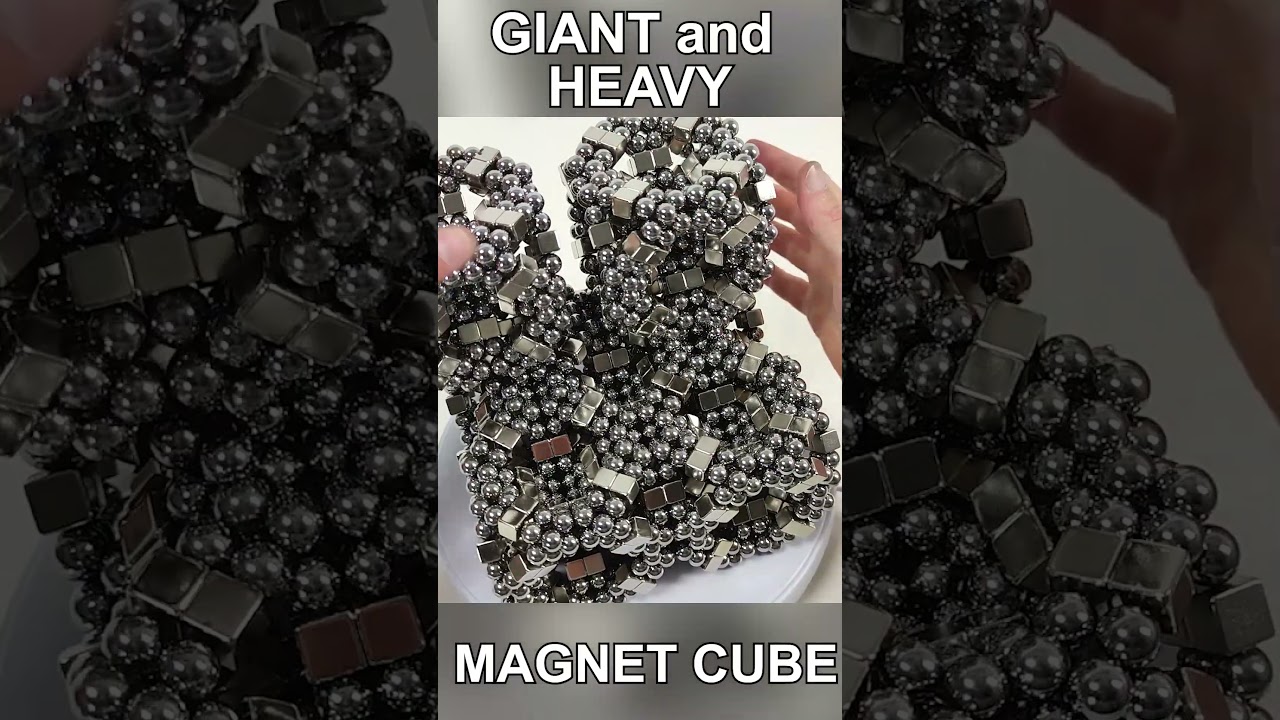 Giant Magnet CUBE – Magnetic Games