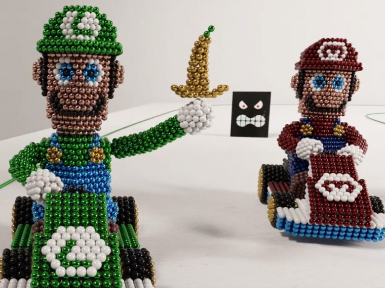 Minecraft Steve Out Of Magnetic Balls – Magnetic Games