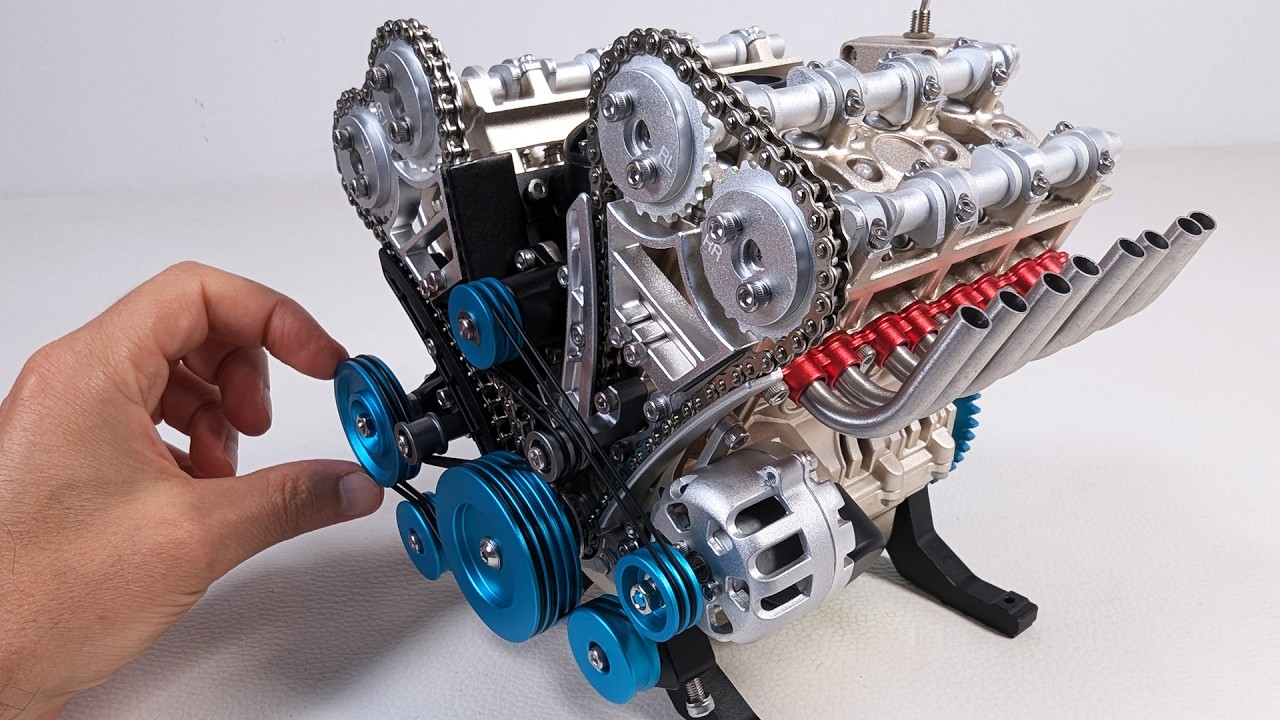 How to build a V8 Car Engine Model | Magnetic Games – Magnetic Games