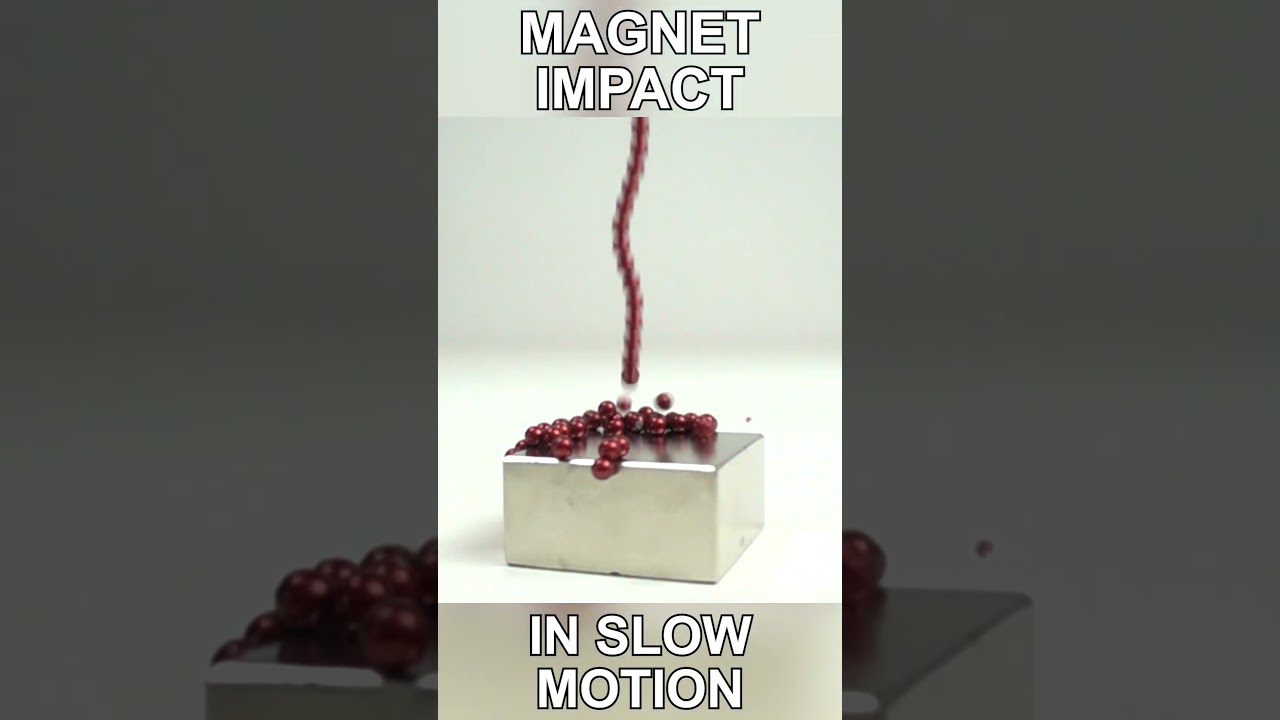 Magnetic Chain impact in Slow Motion | Magnetic Games – Magnetic Games