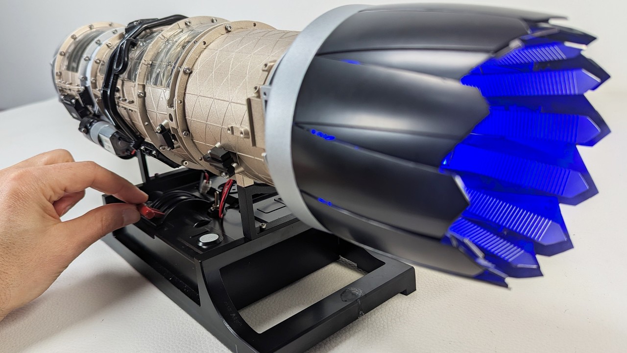 Turbojet Engine Model Kit | Magnetic Games – Magnetic Games