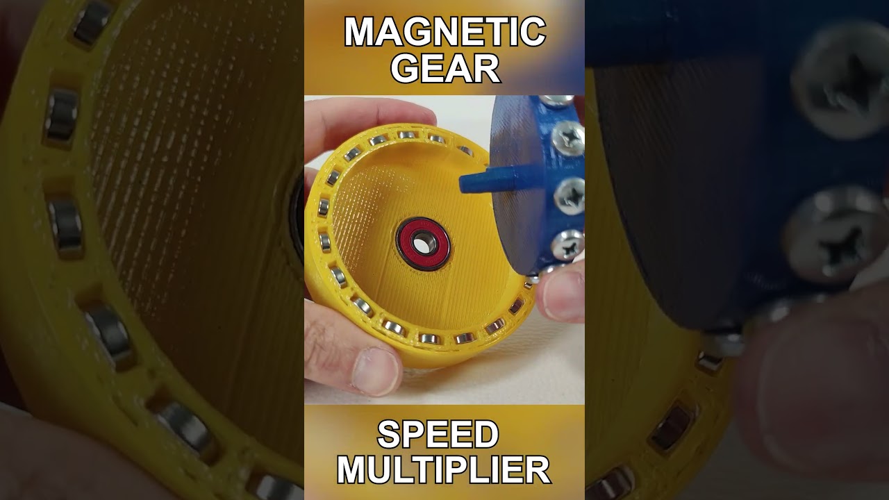 Magnetic Gear Speed Multiplier – Magnetic Games
