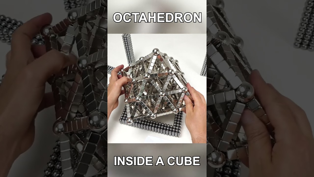 Magnetic Octahedron inside a CUBE – Magnetic Games